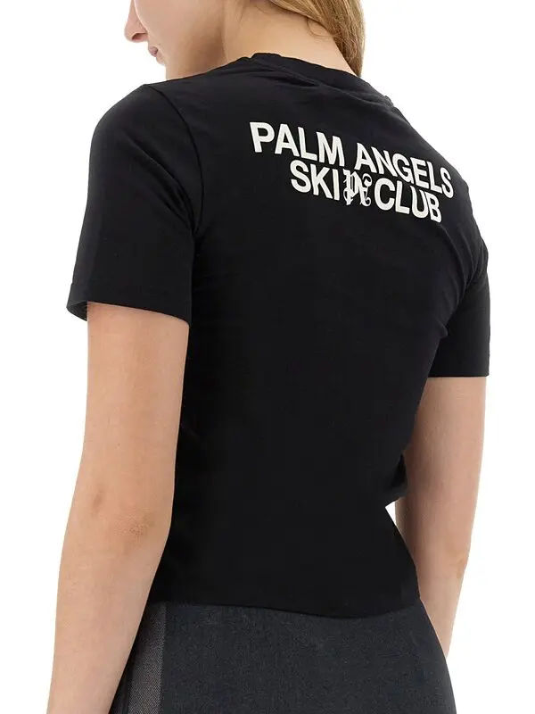 Palm Angels Palm Ski Club T-shirt - Black