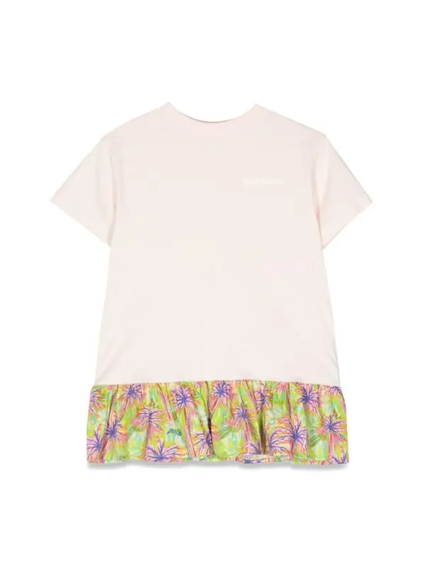 Palm Angels Ruffled Tee Dress
