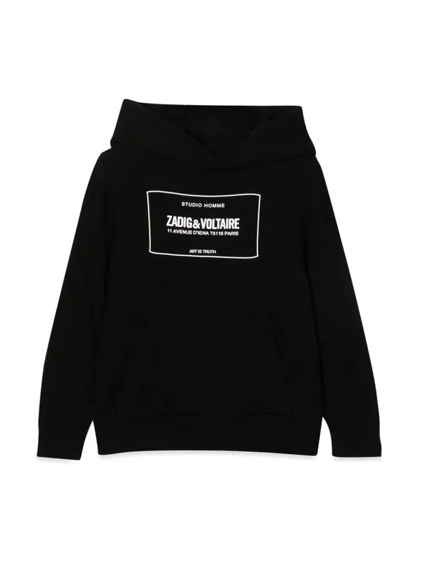 Zadig&Voltaire Hooded Pullover - Black