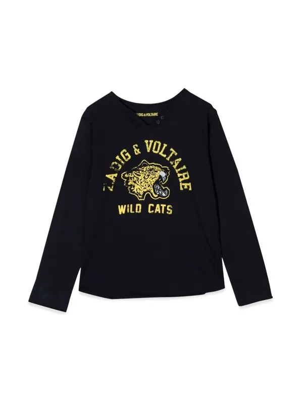 Zadig&Voltaire Long Sleeve T-shirt - Blue
