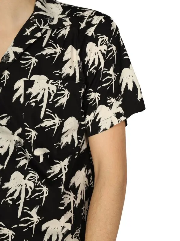 DEPARTMENT 5 Hawaiian Logo Print Shirt