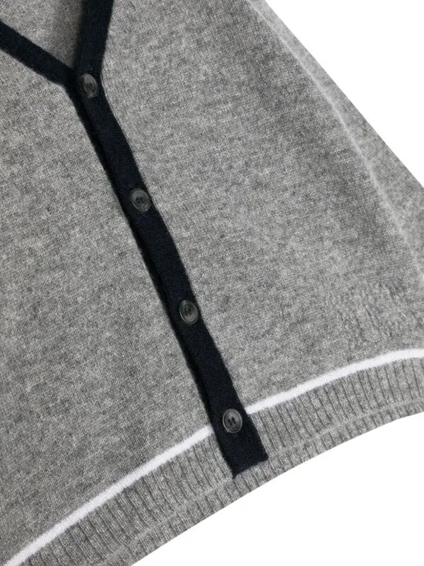 TARTINE ET CHOCOLAT Buttoned Cashmere Vest