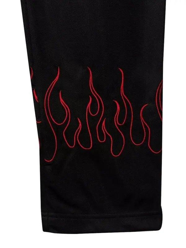 VISION OF SUPER Embroidered Flame Trousers