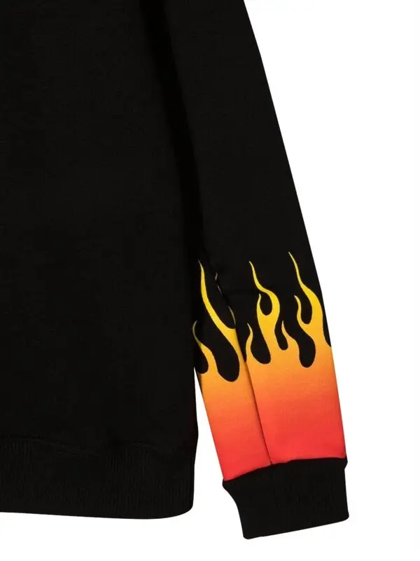 VISION OF SUPER Crewneck With Flames