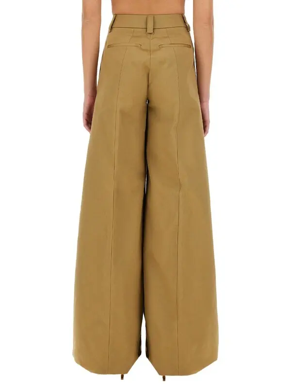 THELATEST Wide Leg Cotton Trousers