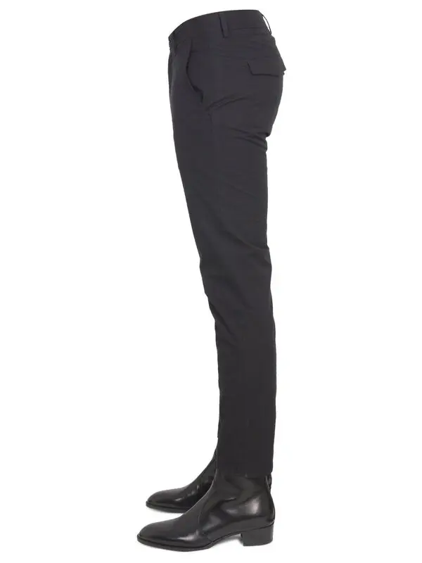 DEPARTMENT 5 Pants With Logo Patch - Black