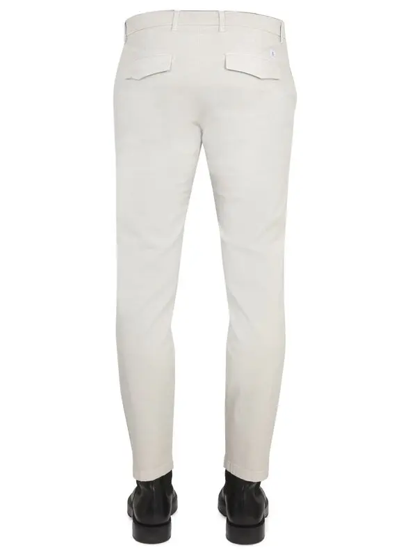 DEPARTMENT 5 Pants With Logo Patch - White