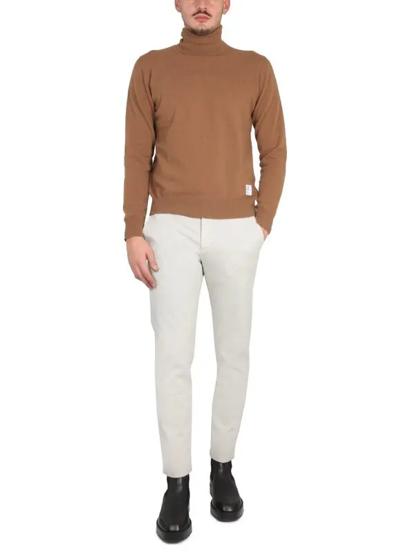 DEPARTMENT 5 Pants With Logo Patch - White