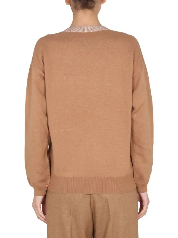 BALLANTYNE Logo Embroidered Shirt - Beige