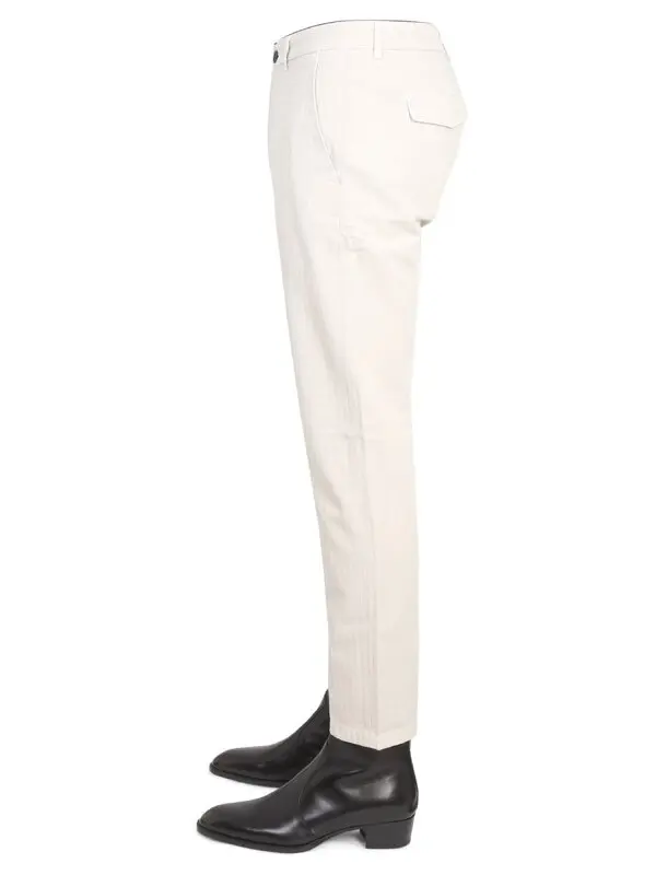 DEPARTMENT 5 Pants With Logo Patch - Beige