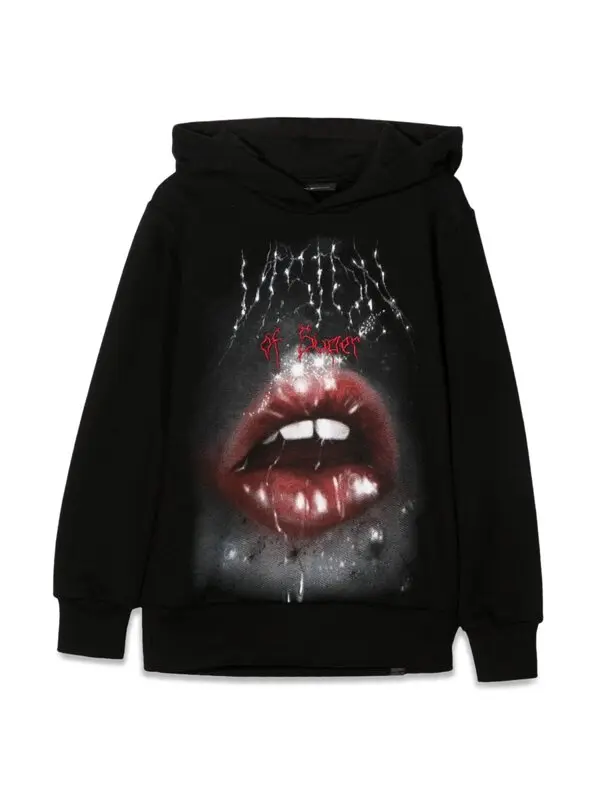 VISION OF SUPER Rock Mouth Graphic Hoodie