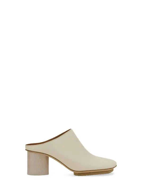 UMA WANG Leather Mule