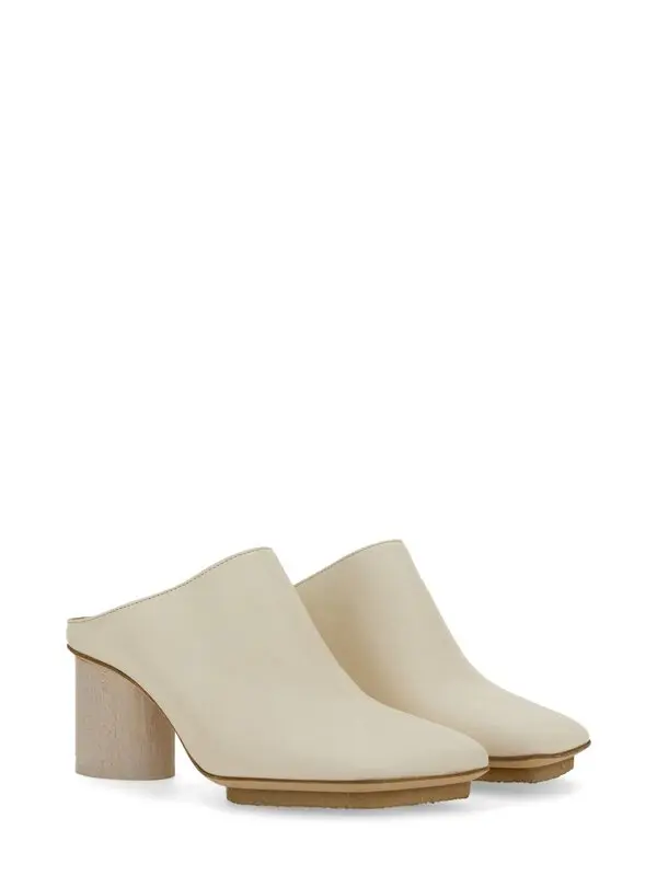 UMA WANG Leather Mule