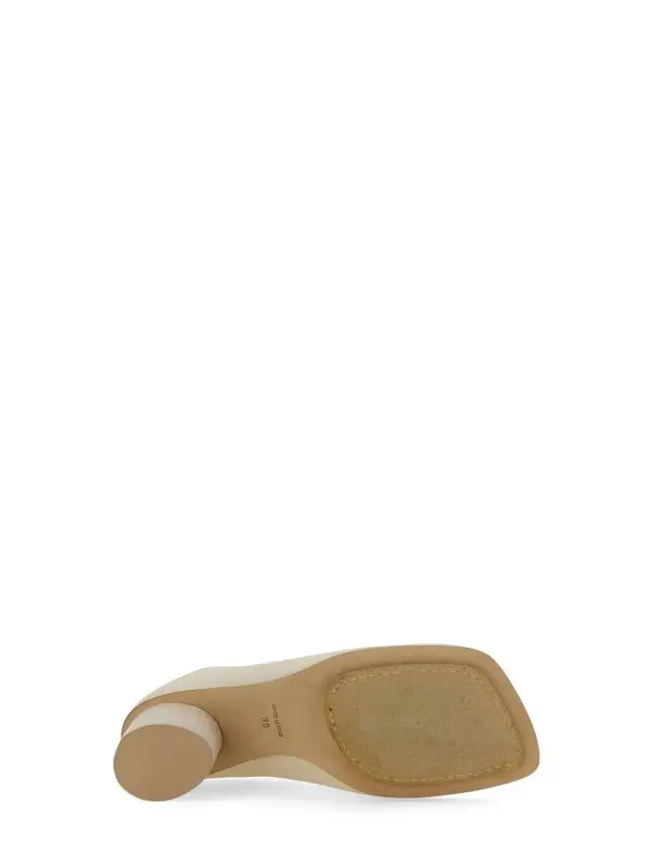 UMA WANG Leather Mule