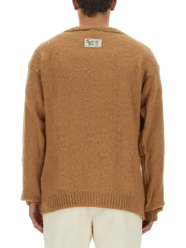 FAMILY FIRST Regular Fit V-neck Cardigan