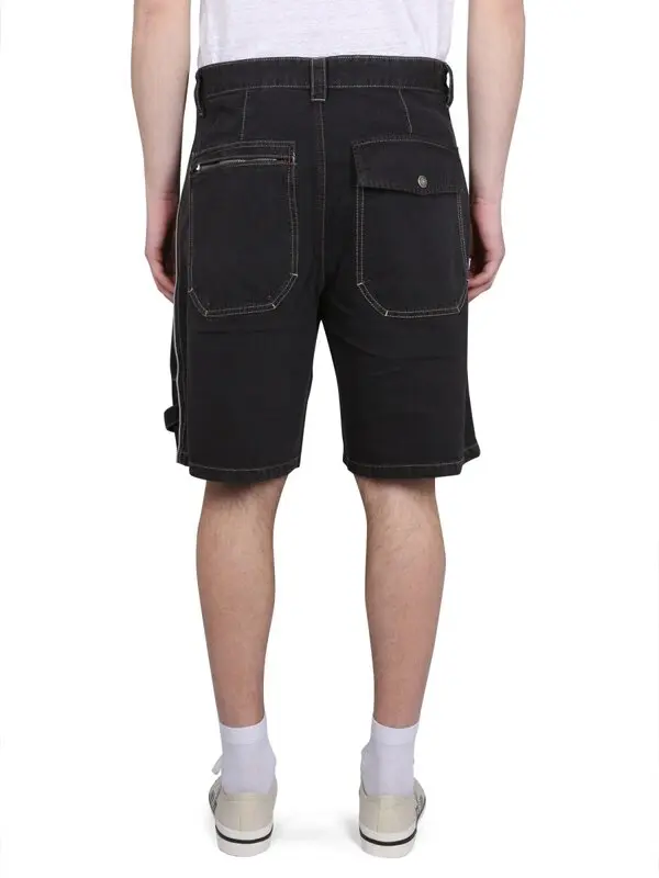 MARANT Peio Denim Bermuda Shorts - Black