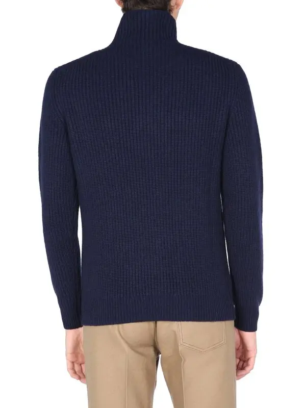 BALLANTYNE Turtleneck Sweater - Black