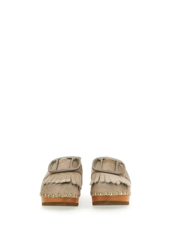 MAISON JEJIA Seberg Sandals - Dove