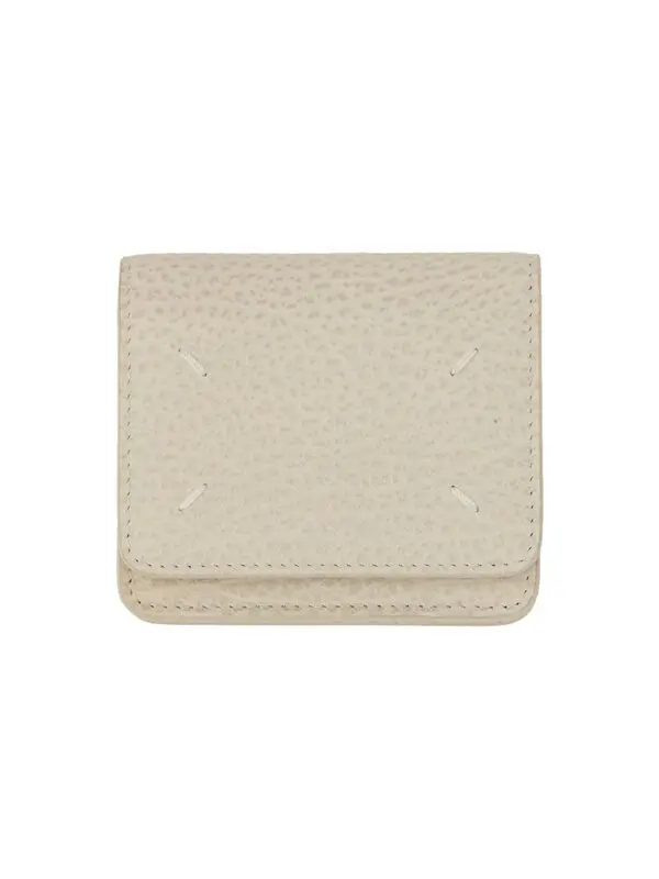 MAISON MARGIELA Wallet With Logo - Grey