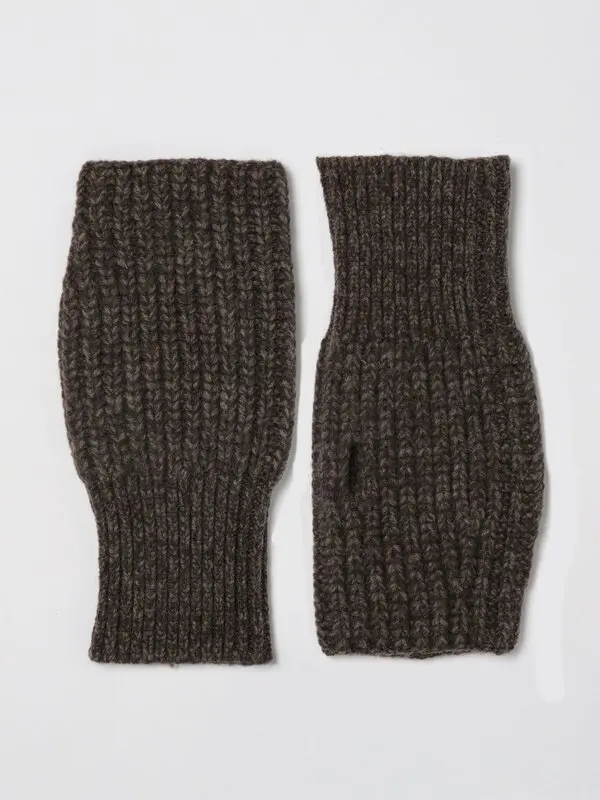 ÉTUDES STUDIO Knitted Gloves - Brown
