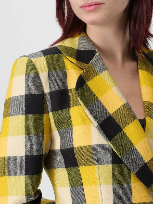 VIVIENNE WESTWOOD Checked Double Breasted Jacket