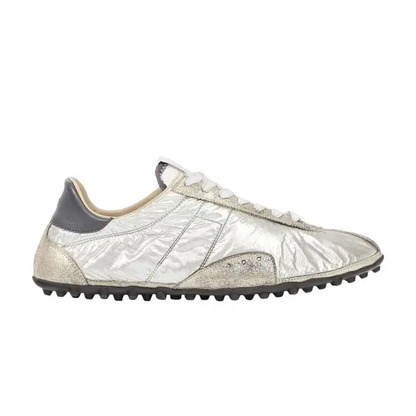 MAISON MARGIELA Sprinters Low Top Sneakers - Silver