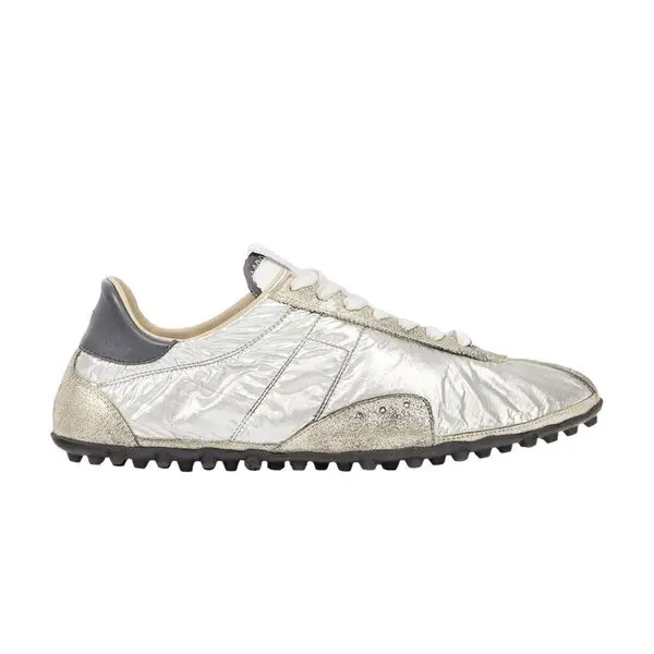 MAISON MARGIELA Sprinters Low Top Sneakers - Silver
