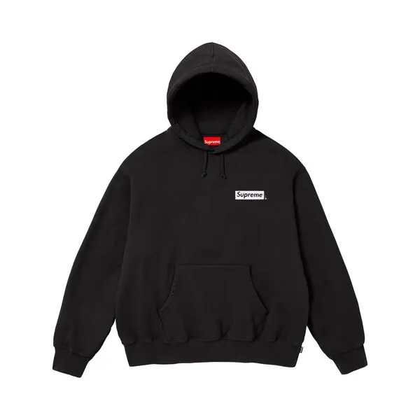 Supreme President Hooded Sweatshirt - Black