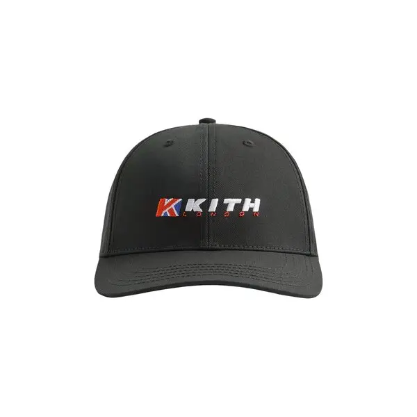 Kith London Twill Aaron Cap - Black