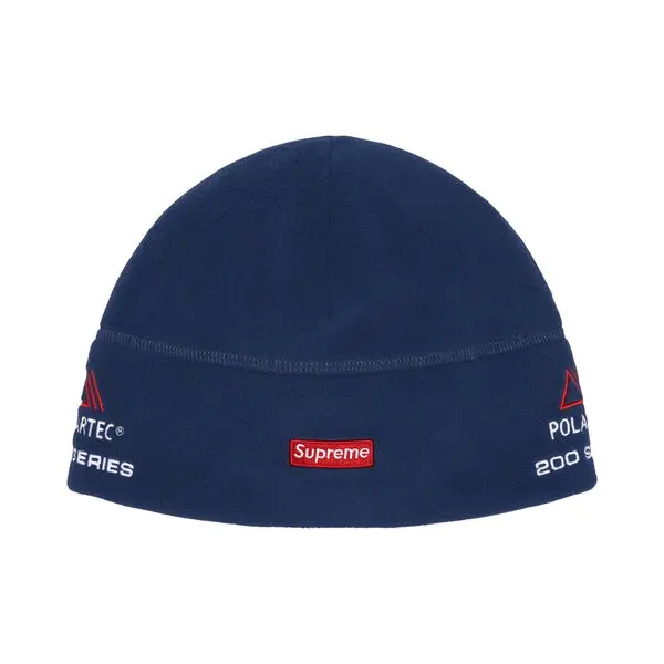 Supreme Polartec Beanie - Blue