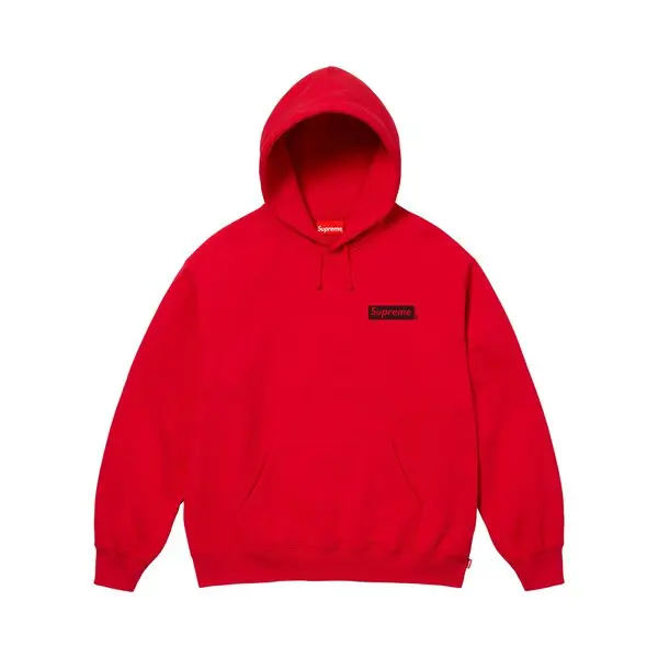 Supreme President Hooded Sweatshirt - Red