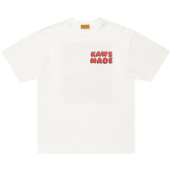 HUMAN MADE X Kaws Graphic T-shirt #1 - White