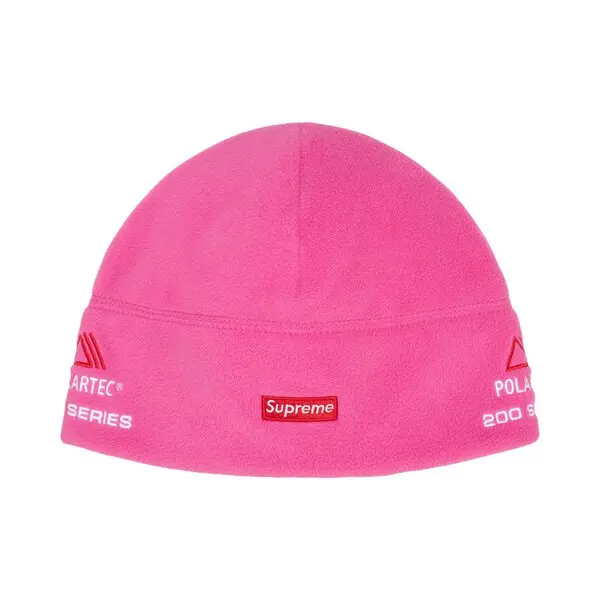 Supreme Polartec Sport Beanie - Pink