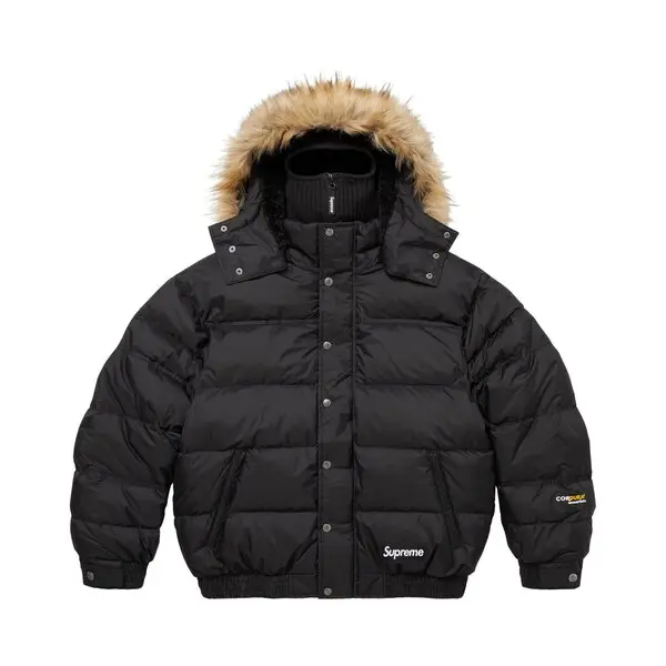 Supreme Facemask 700-fill Down Puffer Jacket - Black