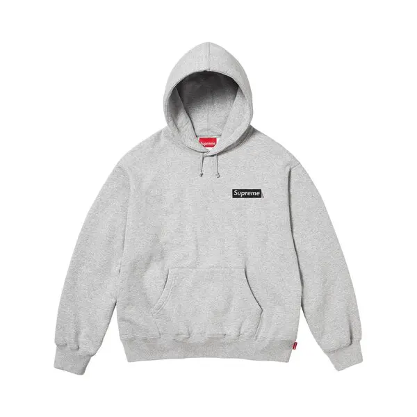 Supreme President Hooded Sweatshirt - Grey