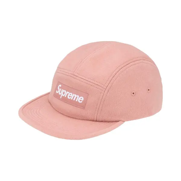 Supreme Wool Camp Cap - Pink
