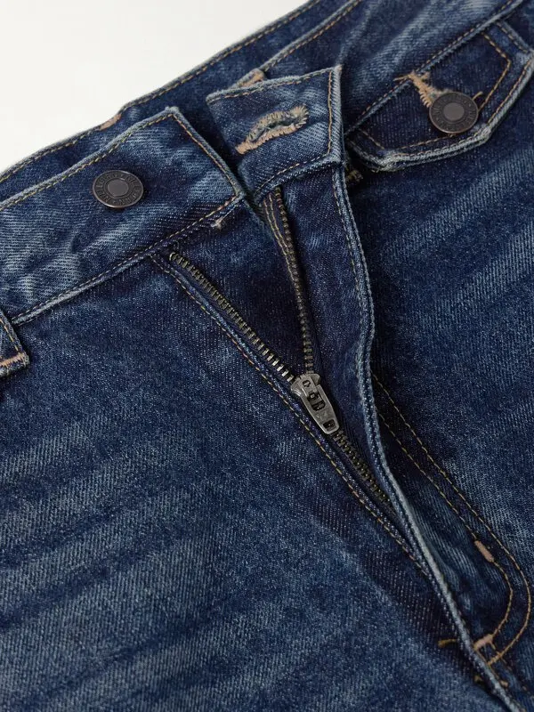 NILI LOTAN Edira High-rise Flared Jeans - Blue