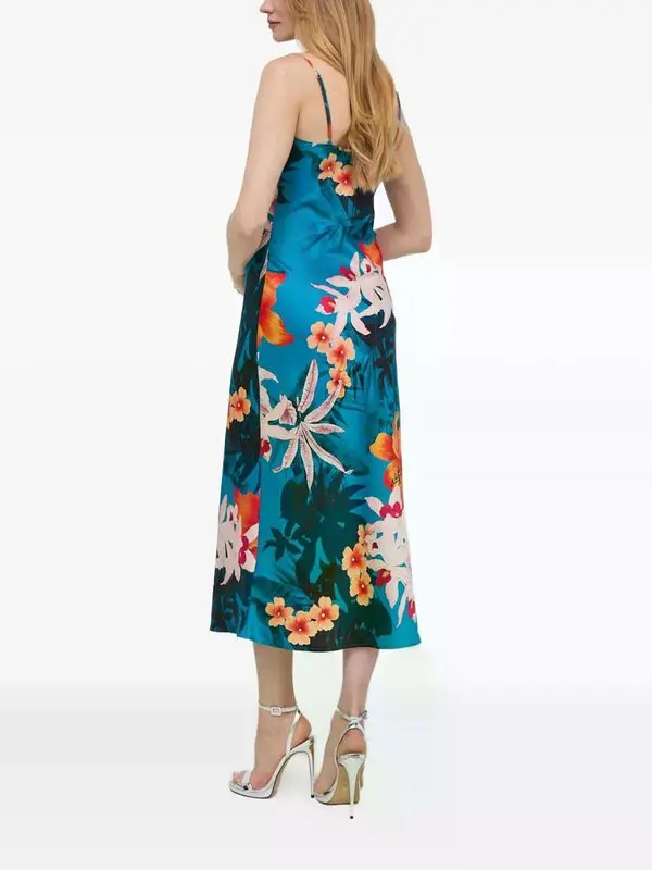 Guess Floral-print Midi Dress