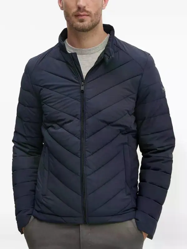 Guess Quilted Zip-up Padded Jacket
