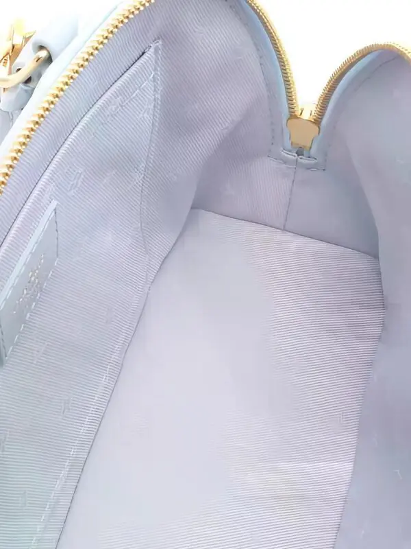 LOUIS VUITTON Alma Soft Bb Leather Tote Bag - Blue