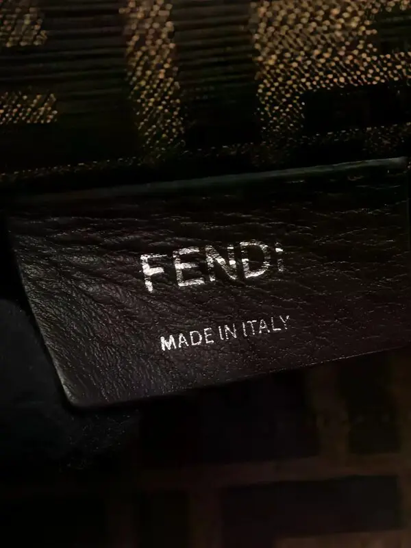 Fendi 2020s Small First Patent-leather Shoulder Bag