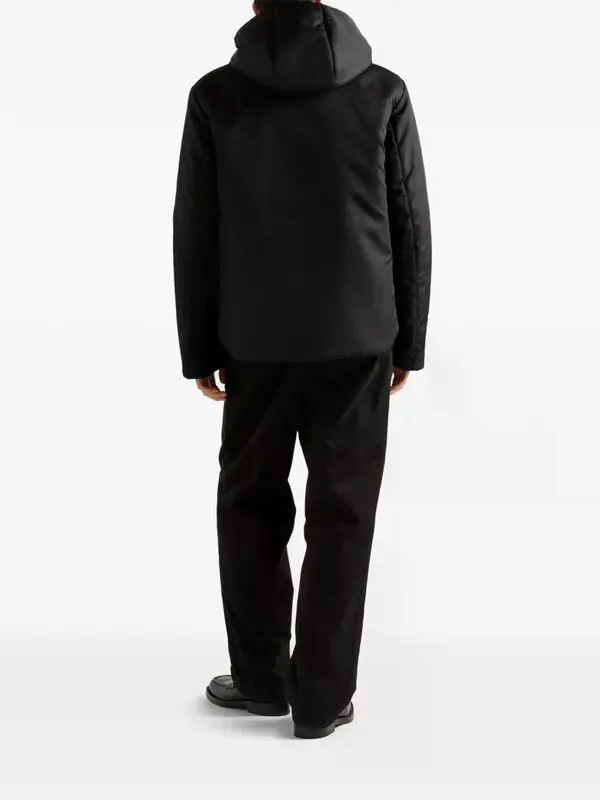 Prada Hooded Patch-pocket Jacket