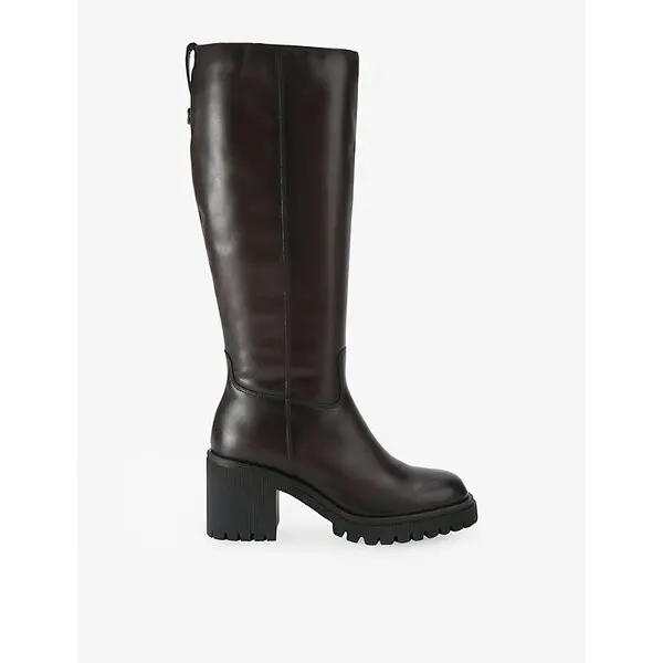 Carvela Leather Knee-high Boots - Brown
