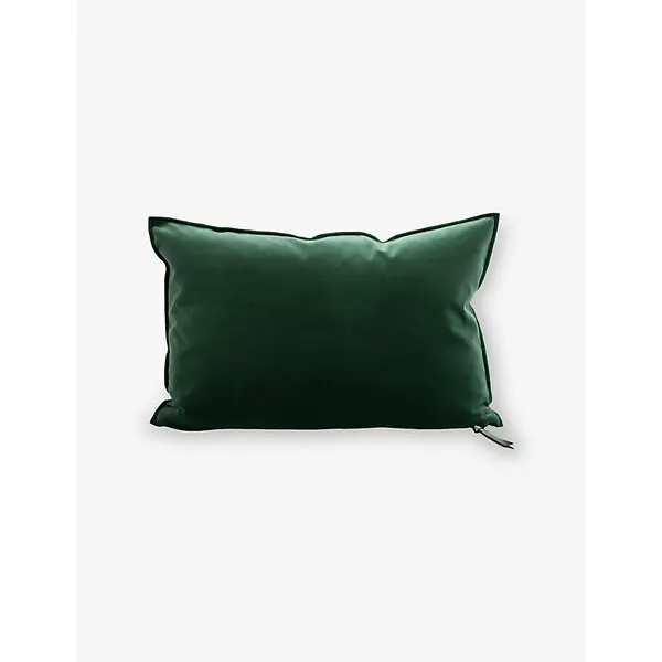 Maison De Vacances Palazzo Velvet Cushion 40cm X 60cm - Forest