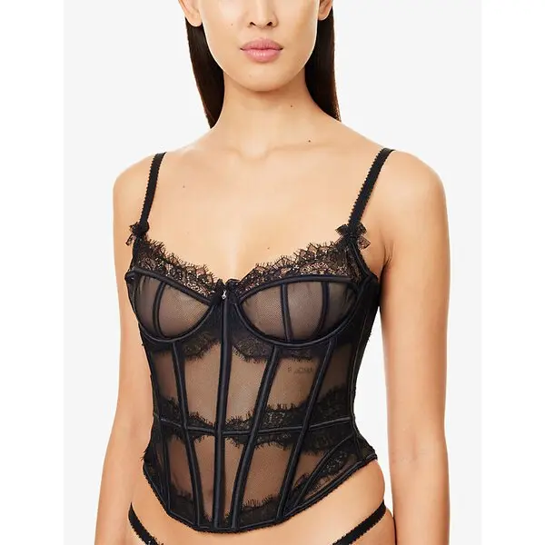 Lounge Zendaya Underwired Tulle Corset