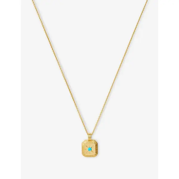 MISSOMA 18ct Yellow-gold Vermeil Birthstone Necklace - Gold December