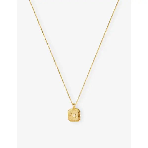 MISSOMA 18ct Yellow-gold Vermeil Birthstone Necklace - Gold June