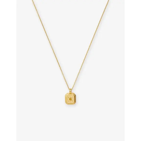 MISSOMA 18ct Yellow-gold Vermeil Birthstone Necklace - Gold November