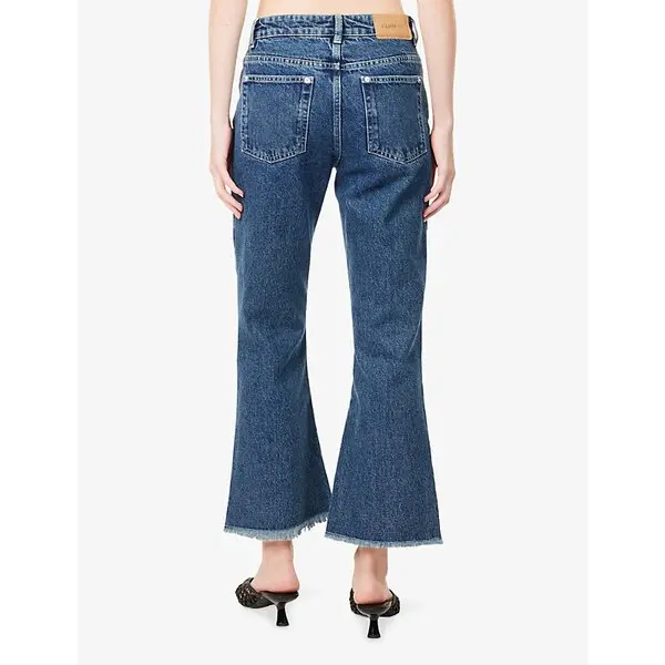 Farm Rio Cornely Embroidered Cropped Jeans