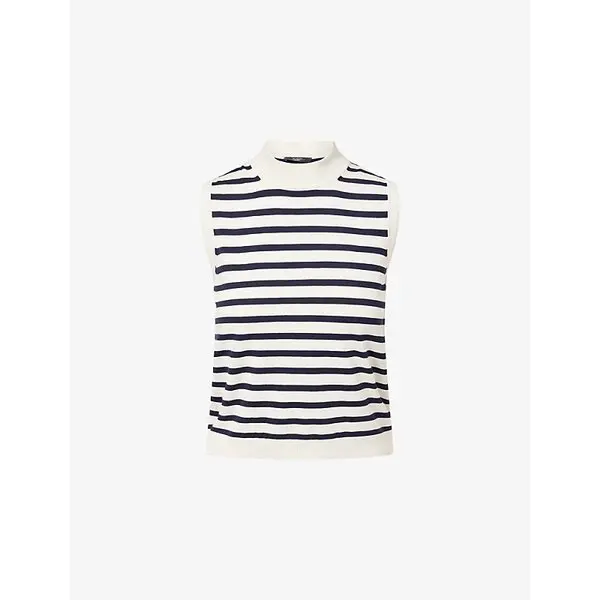 Max Mara Stallo Striped Knit Top